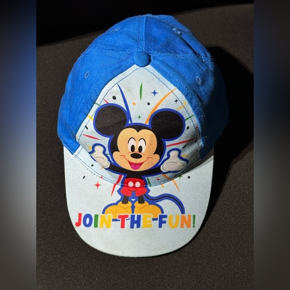 Disney | Accessories | Disney Kids Blue Mickey Mouse Cap | Poshmark